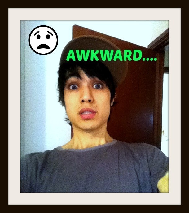 Awkwardly Referring to bloggers in everyday life