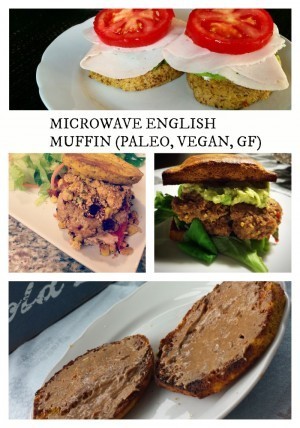 Microwave Cinnamon Raisin English Muffin