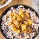 Healthy Apple Cinnamon Rice Pudding