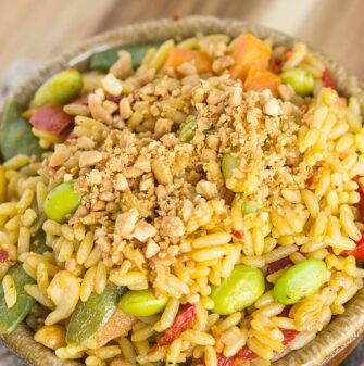 Creamy one pot pumpkin curry rice + Giveaway!