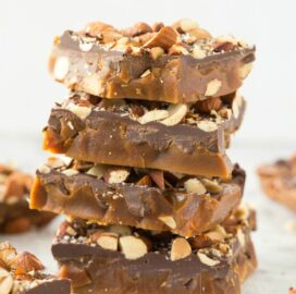 Homemade Almond Roca {Keto, Vegan, Paleo} - The Big Man's World