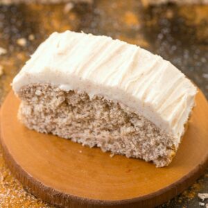 Cinnamon Breakfast Cake- No flour or eggs! - The Big Man's World