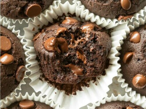 Healthy Chocolate Muffins