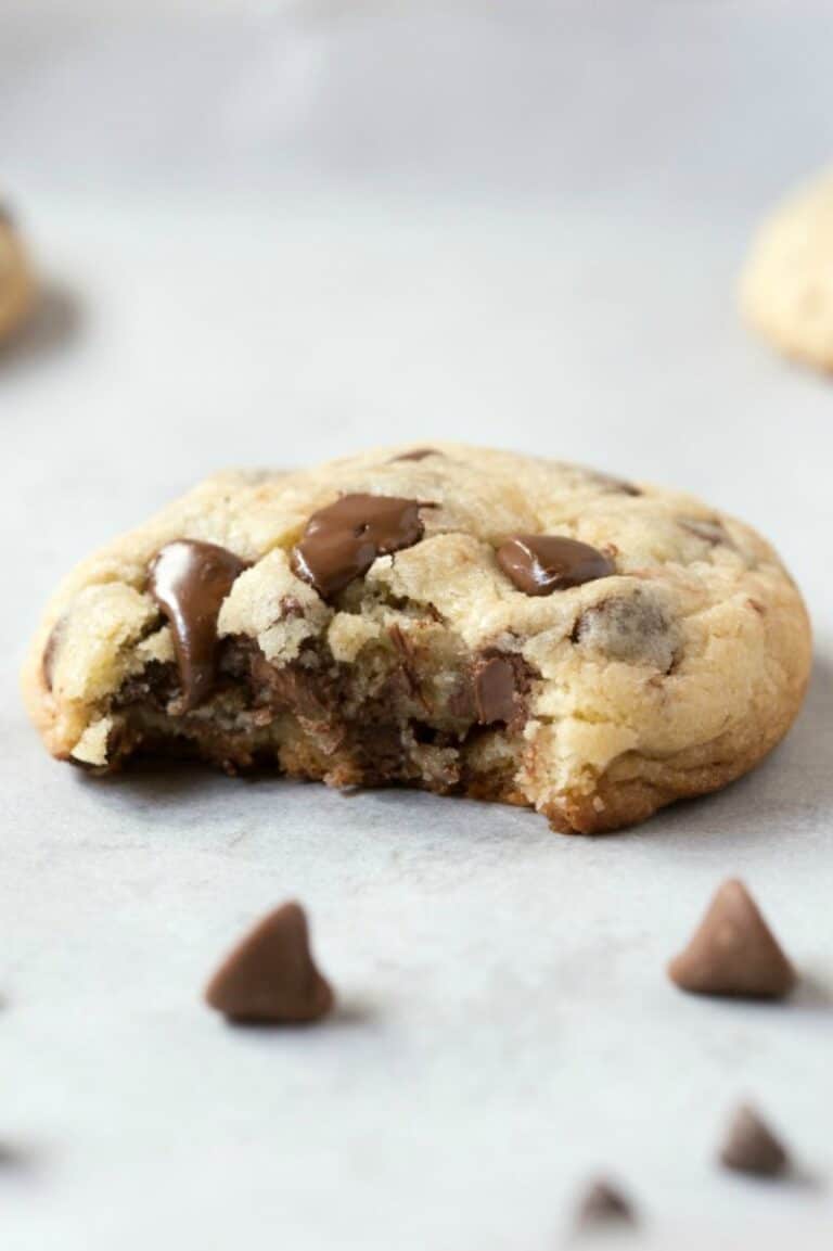 Healthy Chocolate Chip Cookies {No Chill} - The Big Man's World