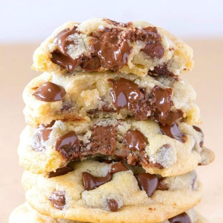 Healthy Chocolate Chip Cookies {No Chill} - The Big Man's World
