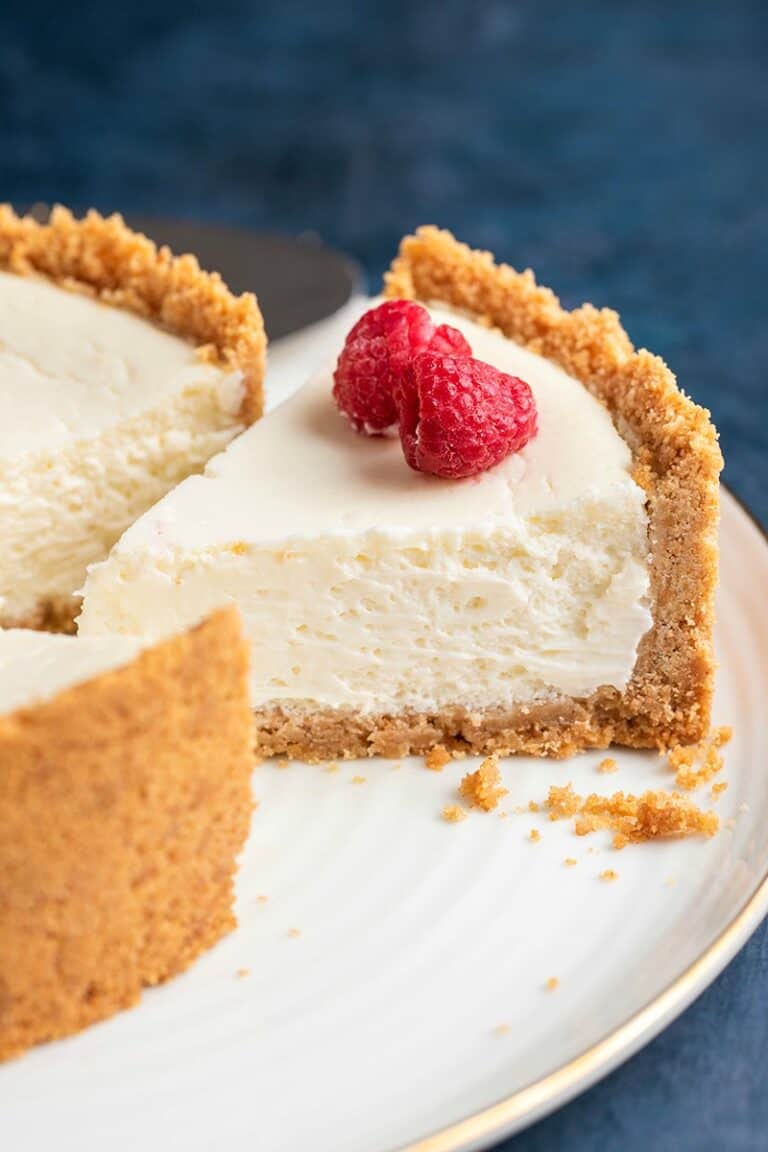 Easy Vegan Cheesecake- NO tofu or nuts! - The Big Man's World