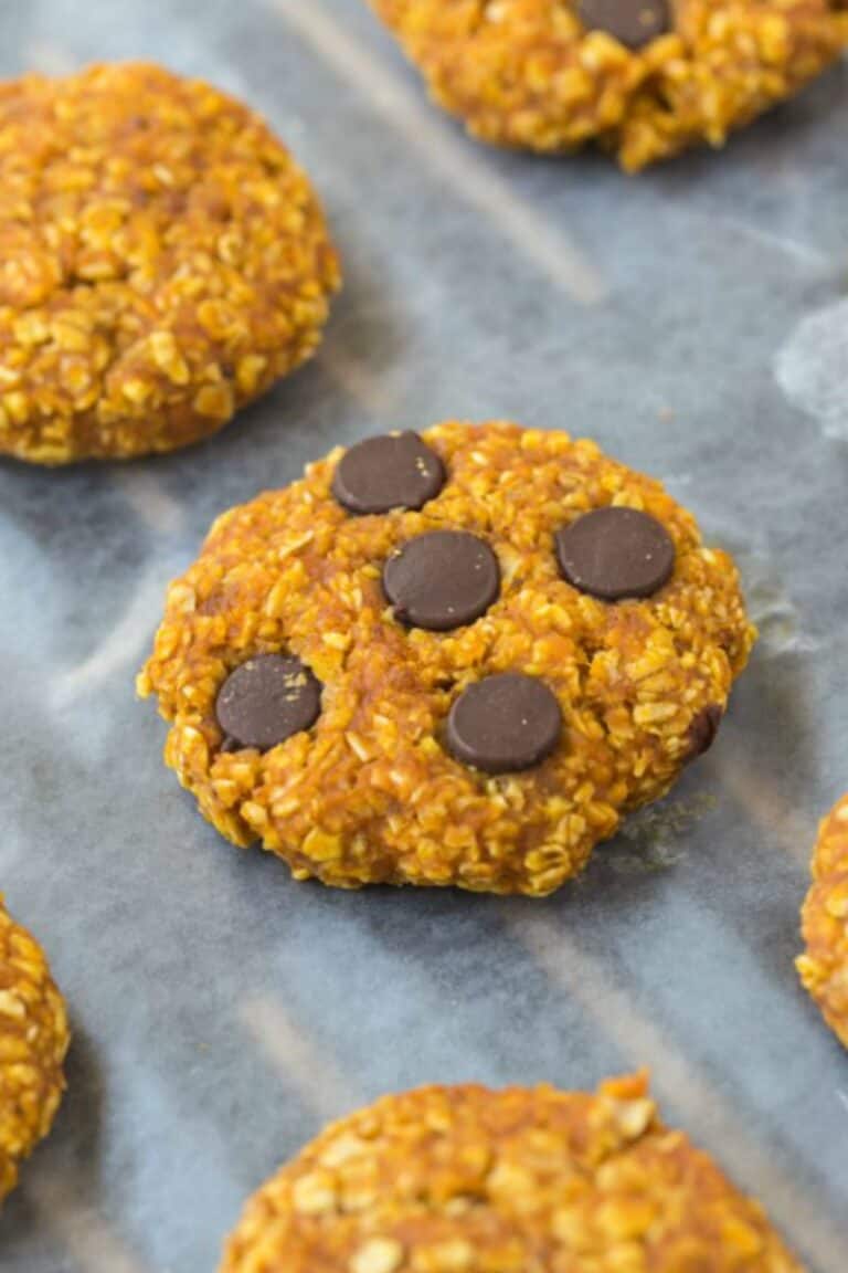 Healthy Pumpkin Cookies With 3 Ingredients | Ready In 10 Minutes