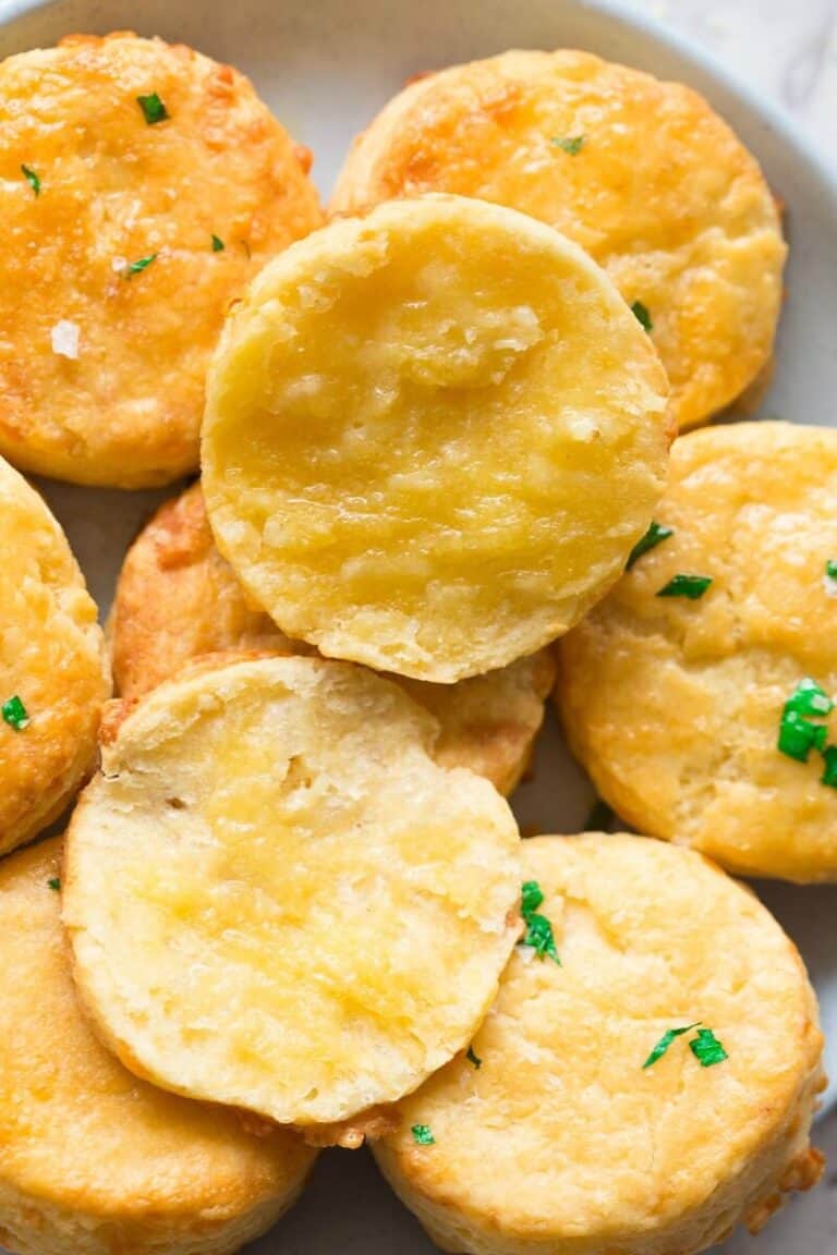 6-Ingredient Keto Biscuits {Buttery & Flaky} - The Big Man's World