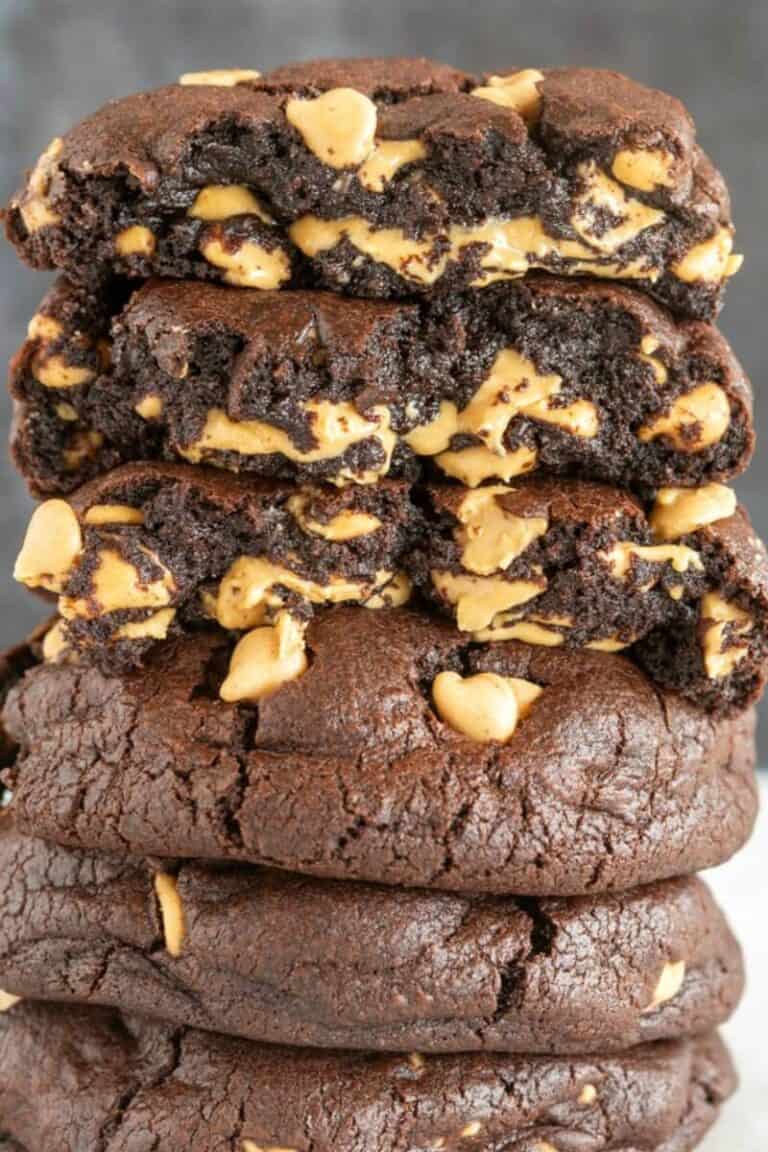 Chocolate Cookies With Peanut Butter Chips - The Big Man's World