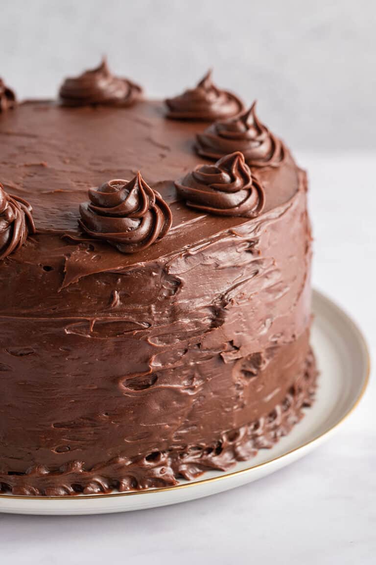 Cookie Dough Cake- No eggs or dairy! - The Big Man's World