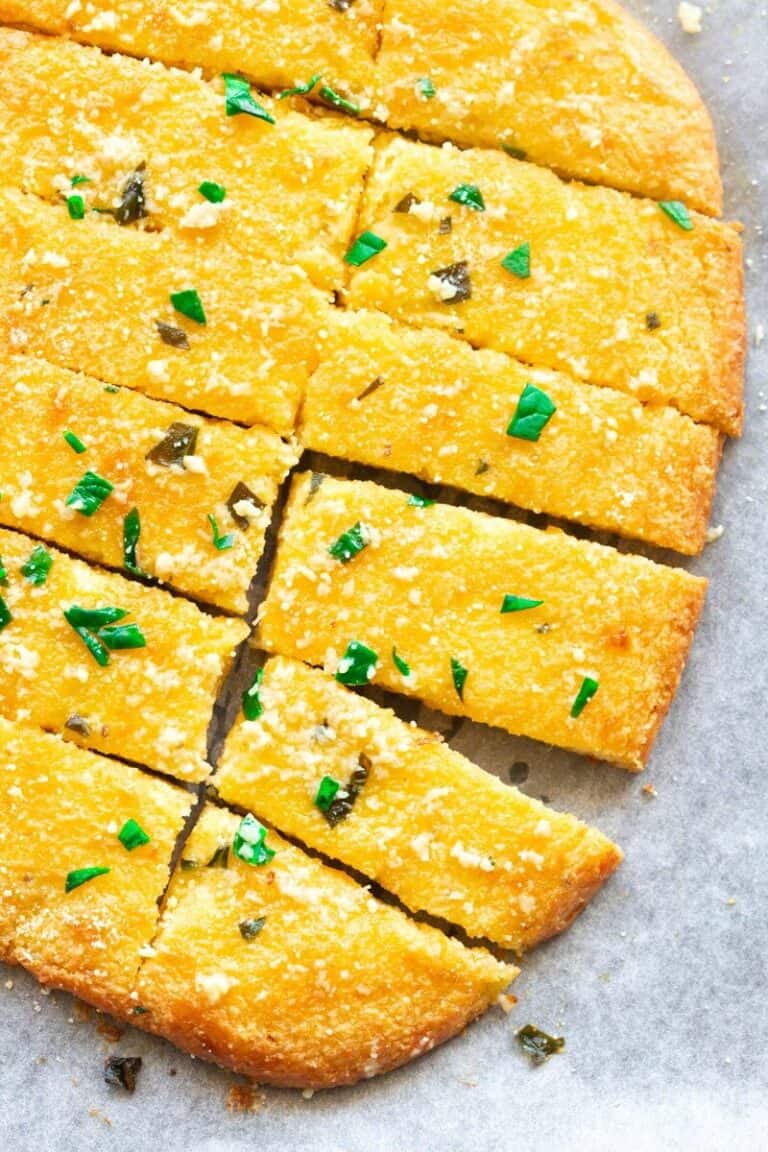 Keto Garlic Bread {Like The Real Thing} - The Big Man's World