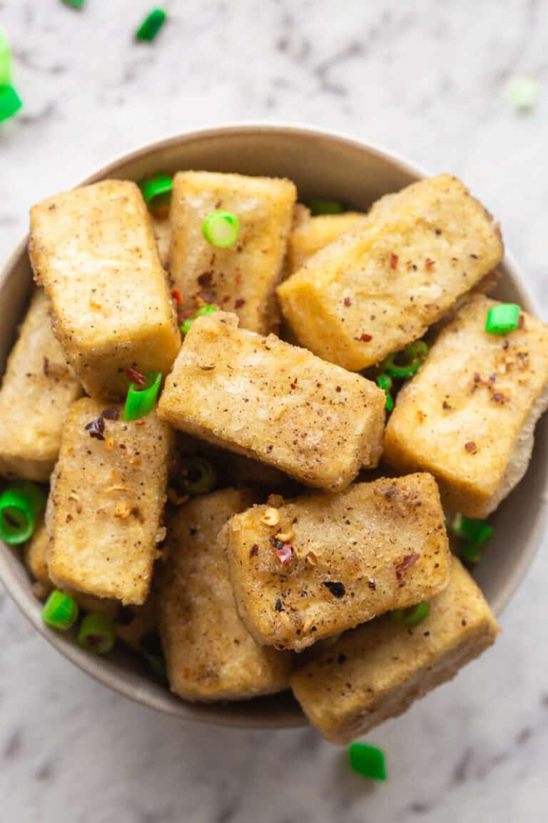 Salt and Pepper Tofu - The Big Man's World