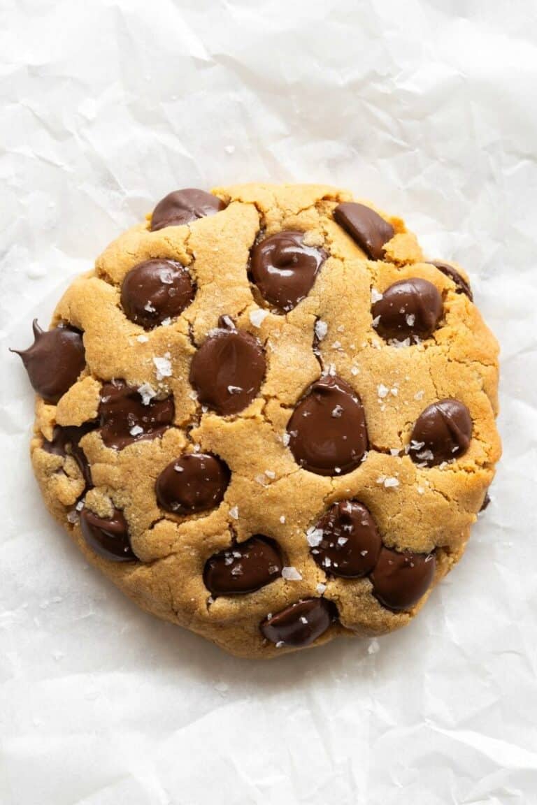 Single Serve Chocolate Chip Cookie - thebigmansworld.com