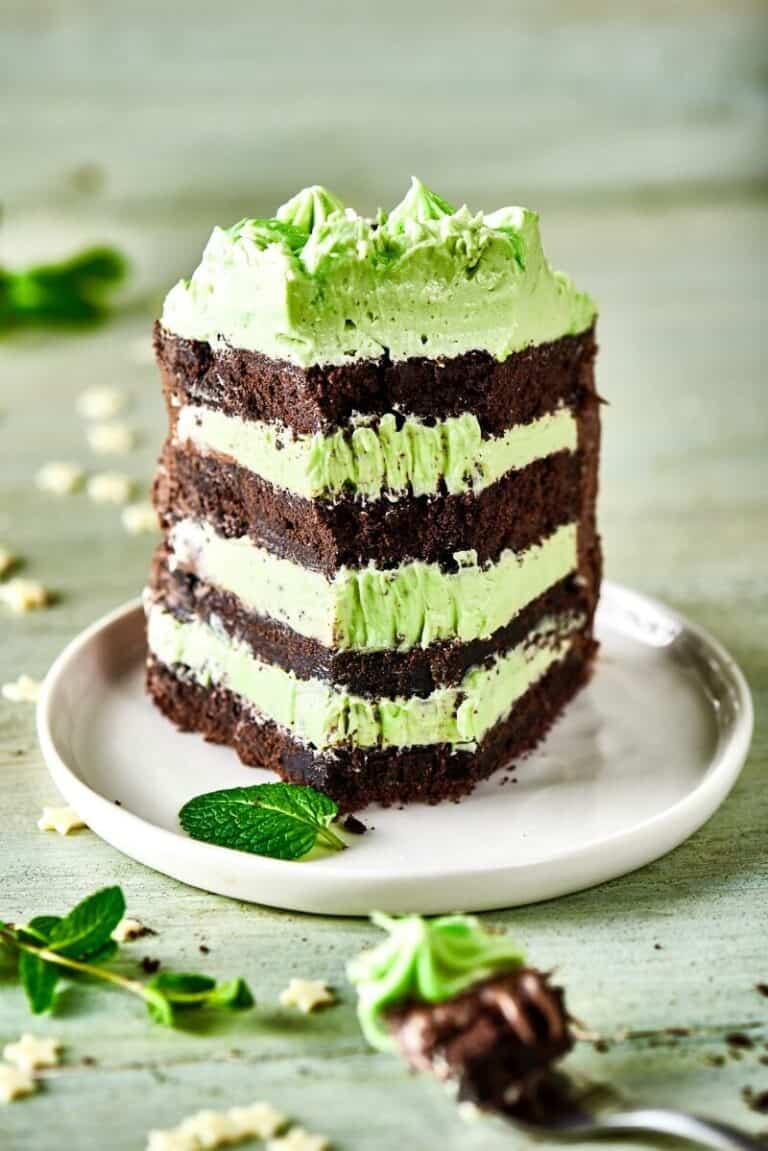 Mint Chocolate Cake - The Big Man's World