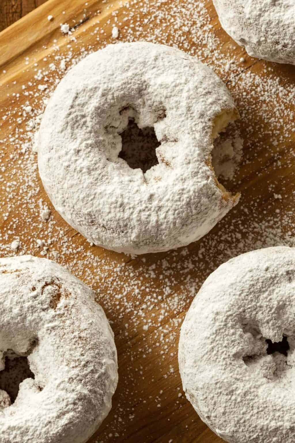 Powdered Donuts- Just 5 ingredients! - The Big Man's World
