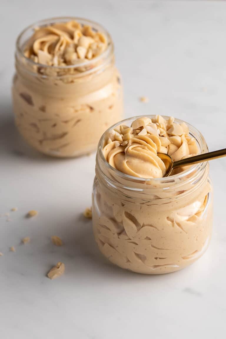 5-Minute Peanut Butter Mousse {4 Ingredients} - The Big Man's World