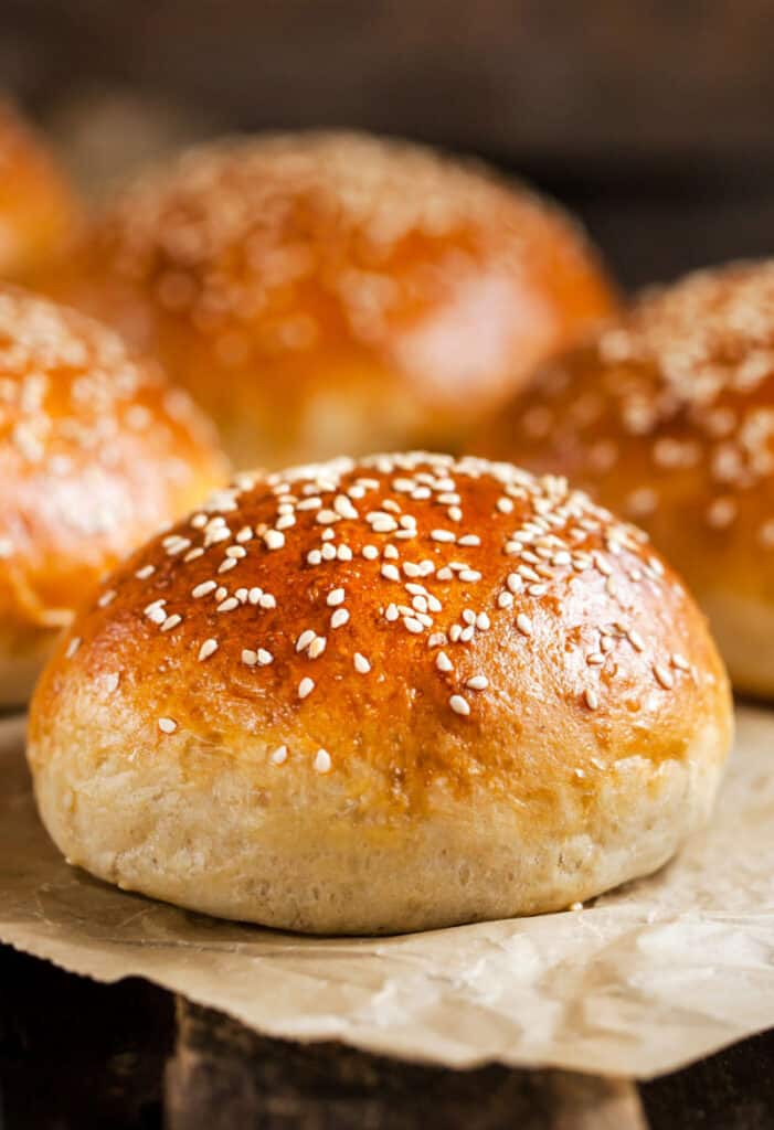 Keto Hamburger Buns- Just 5 ingredients! - The Big Man's World