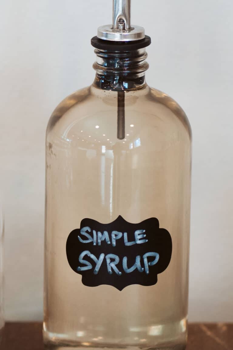 Sugar Free Simple Syrup {2 Ingredients} - The Big Man's World