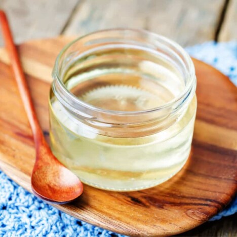 Sugar Free Simple Syrup {2 Ingredients} - The Big Man's World