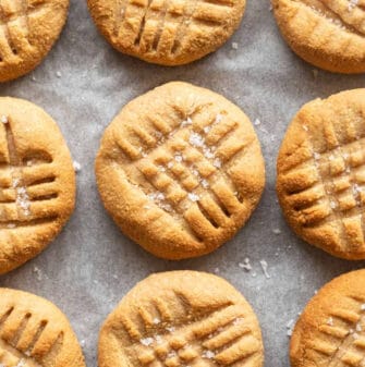 Healthy Peanut Butter Cookies- 3 Ingredients! - The Big Man's World