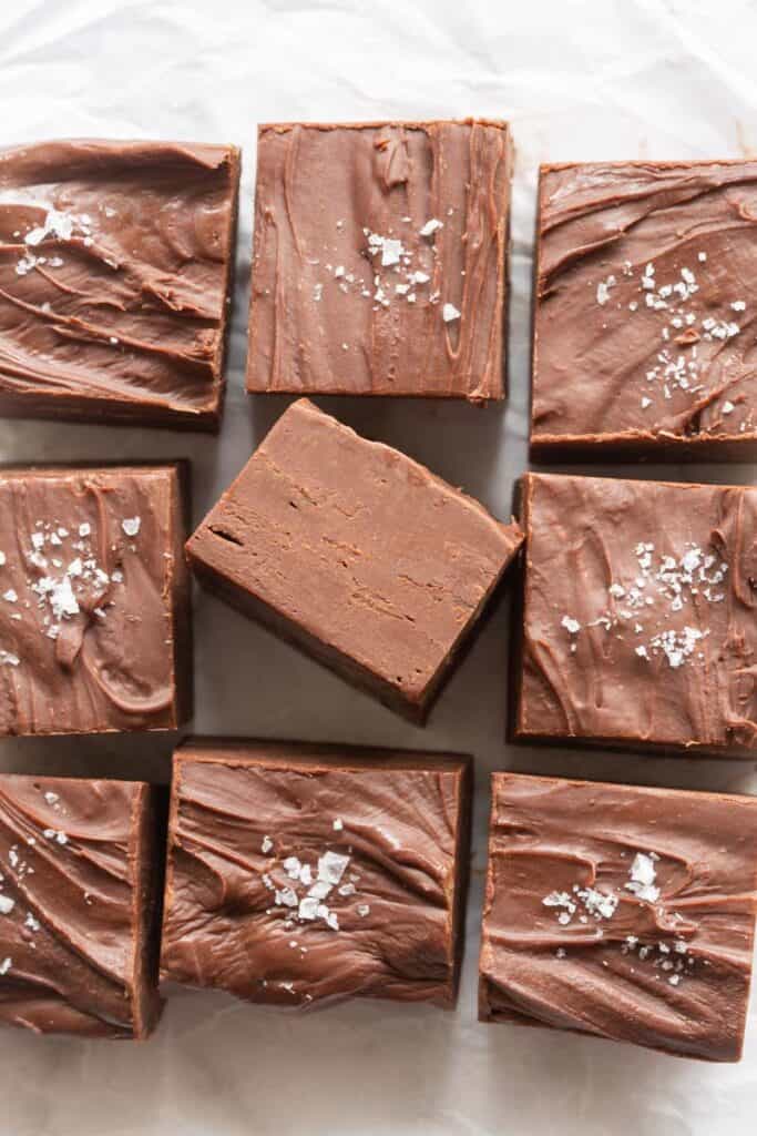3 Ingredient Fudge- NO oil or dairy! - The Big Man's World