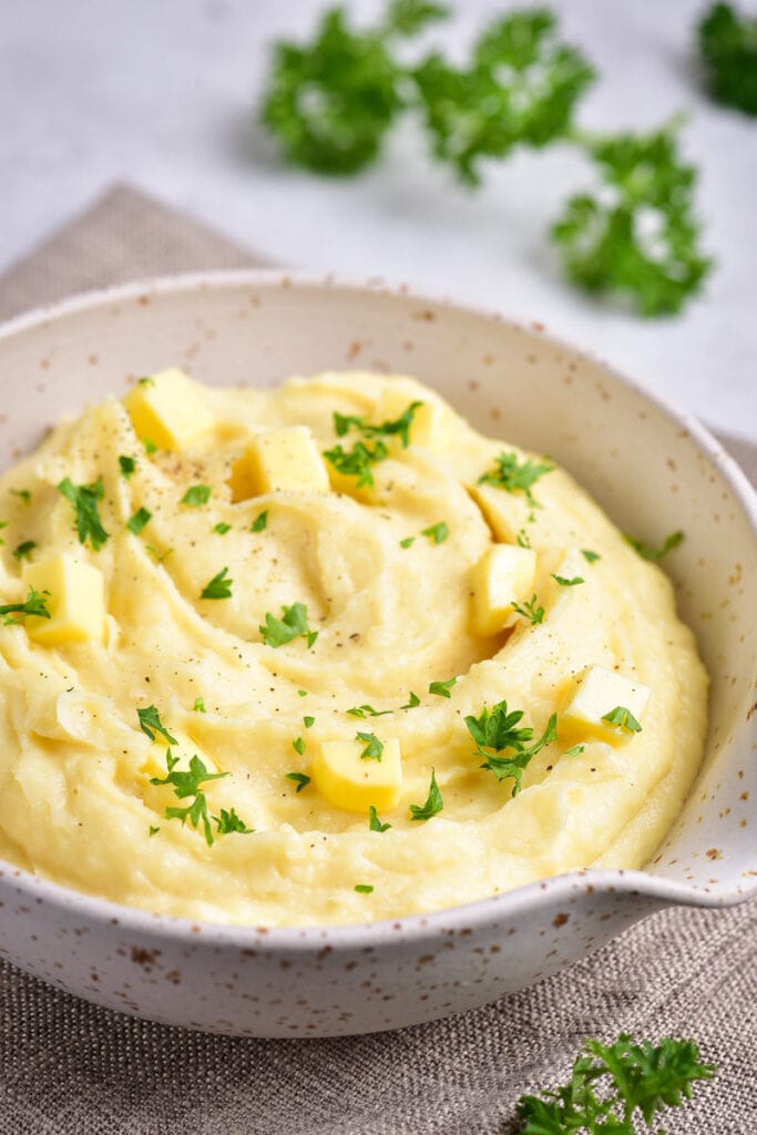 Keto Mashed Potatoes- NO cauliflower! - The Big Man's World