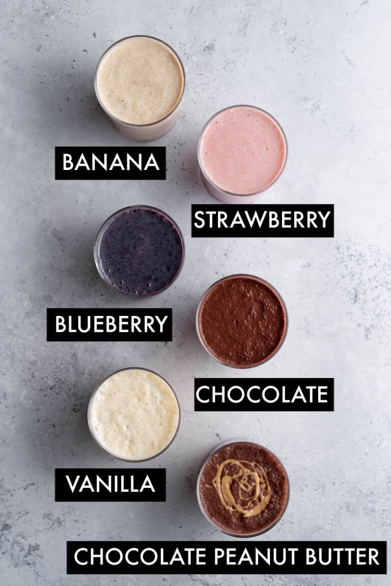 Protein Shake Recipes (40 flavors!) - The Big Man's World