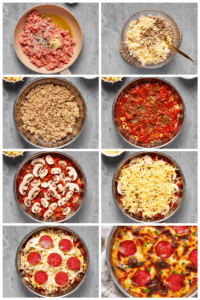 Crustless Pizza (Almost ZERO carbs!) - The Big Man's World