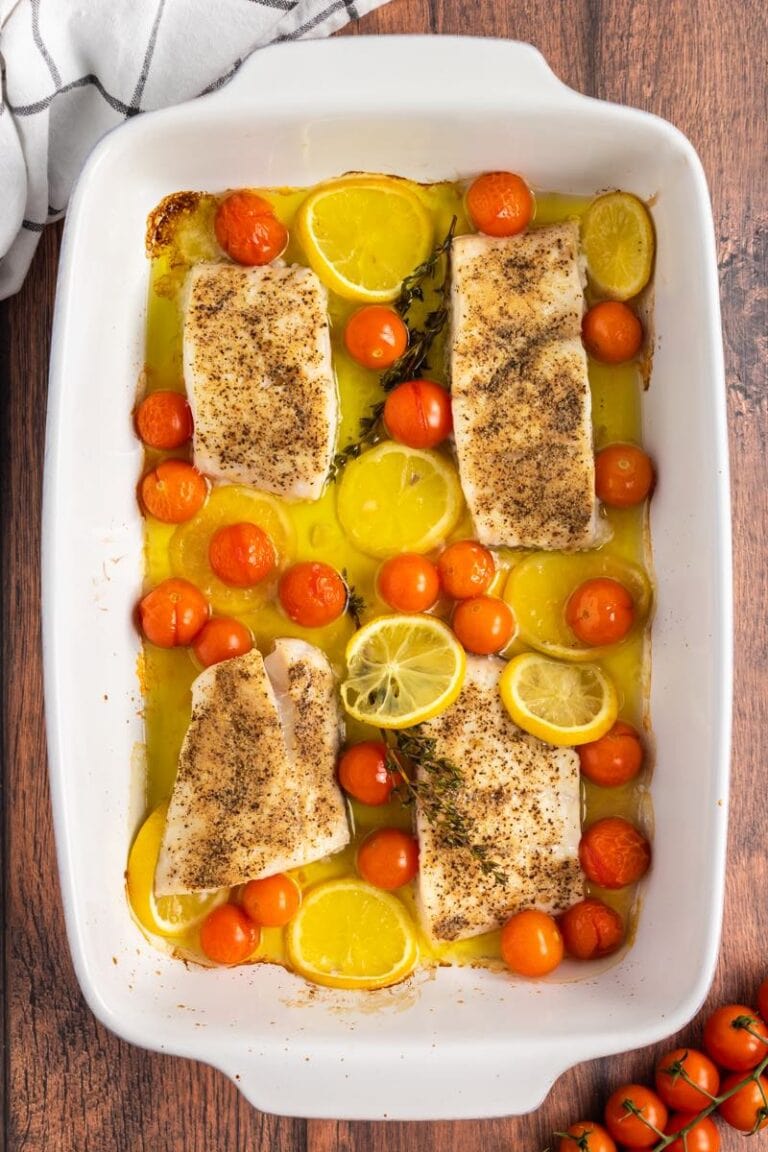 Baked Haddock {Perfect every time} - The Big Man's World