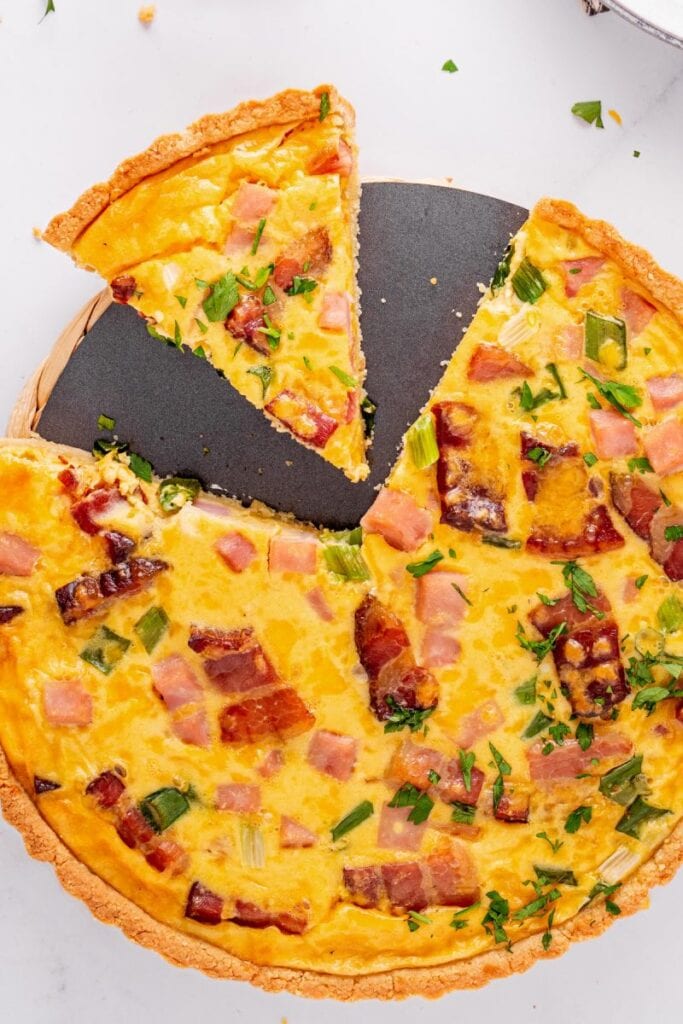 The BEST Keto Quiche Recipe | With or Without a crust!