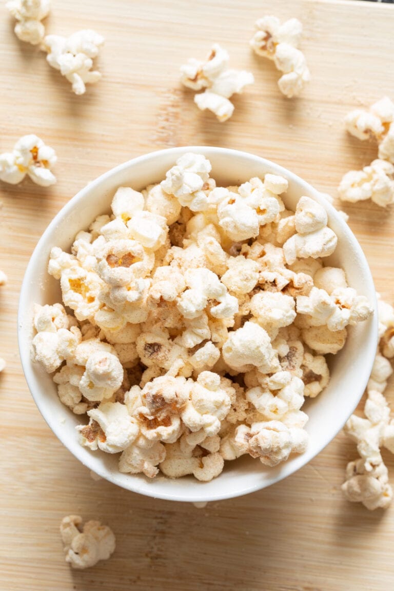 Easy Protein Popcorn {30g protein} - The Big Man's World