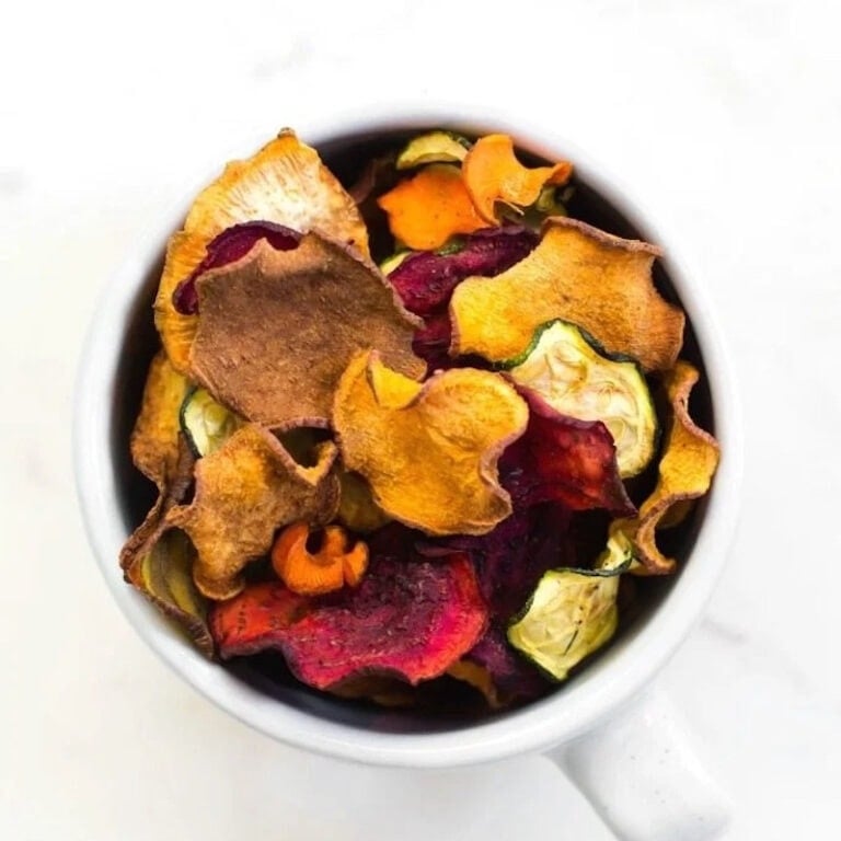 Homemade Veggie Chips {Oil Free!} - The Big Man's World