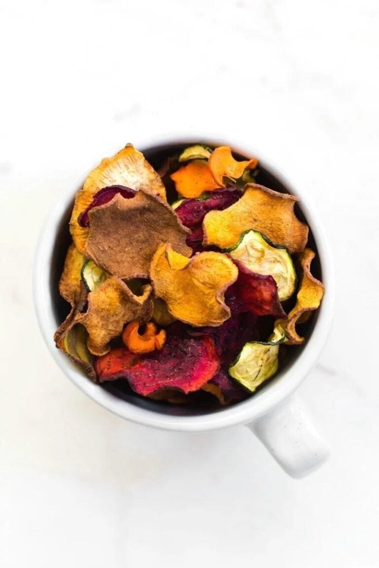 Homemade Veggie Chips {Oil Free!} - The Big Man's World