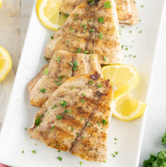Grilled Red Snapper (Fillets or whole fish!) - The Big Man's World