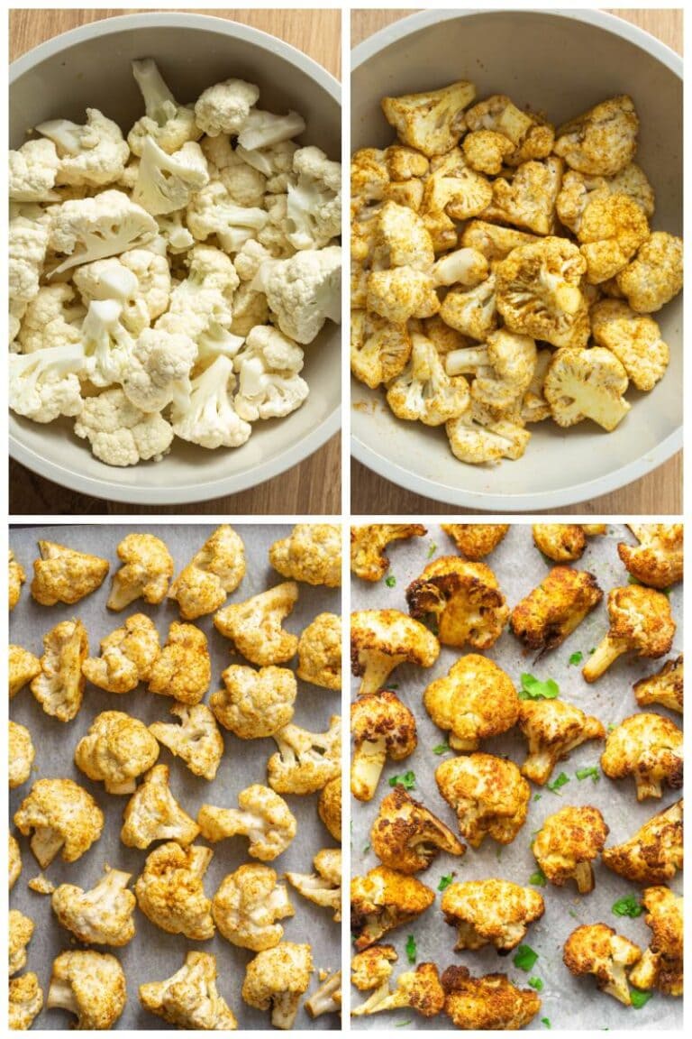 Roasted Curried Cauliflower - The Big Man's World
