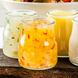 Low Calorie Salad Dressing (6 Flavors!) - The Big Man's World