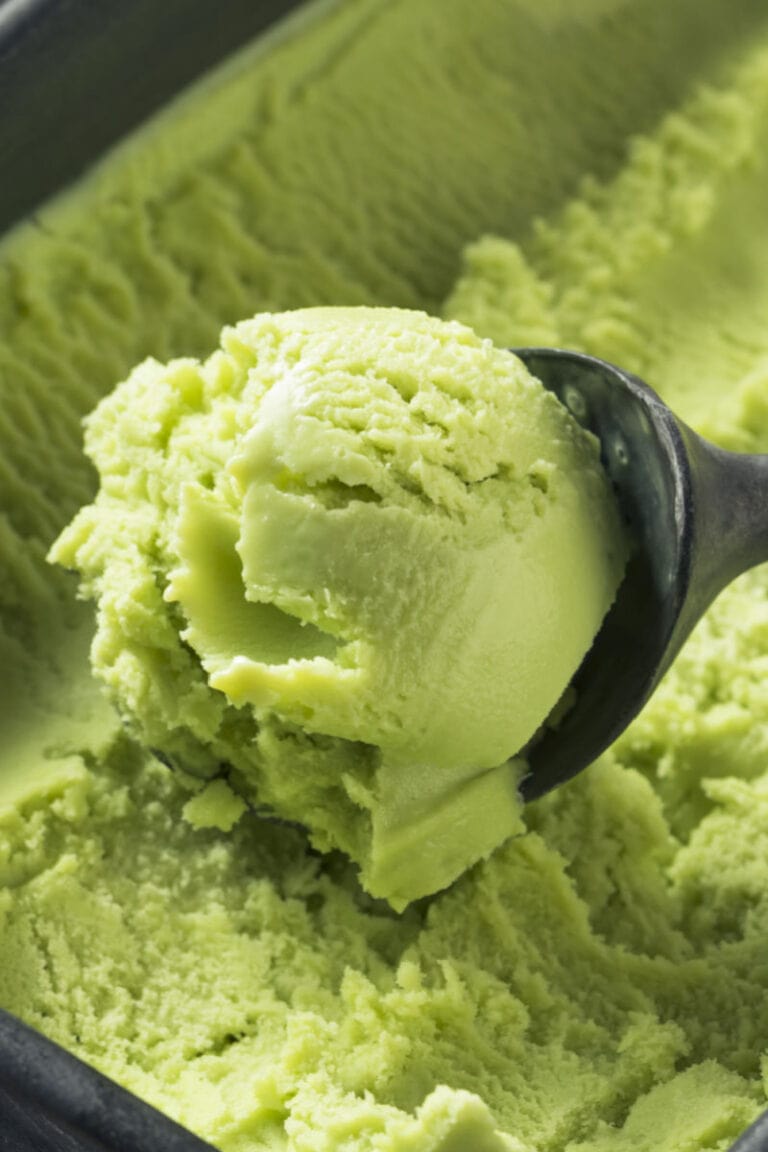 Avocado Ice Cream- Just 4 Ingredients! - The Big Man's World