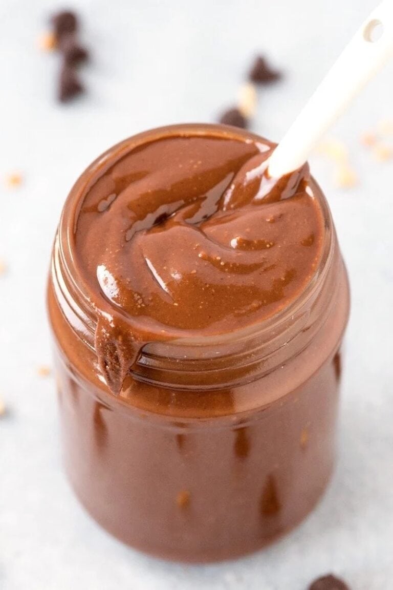 Healthy Nutella {3 Ingredients} - The Big Man's World