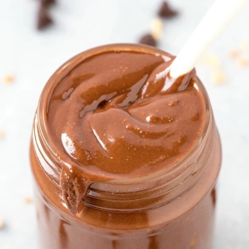 Healthy Nutella {3 Ingredients} - The Big Man's World