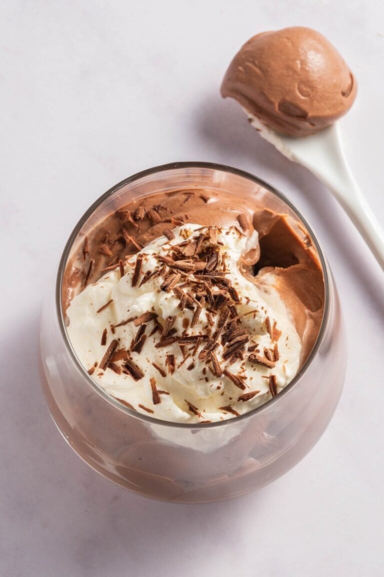 Keto Chocolate Mousse (3 Ingredients) - The Big Man's World