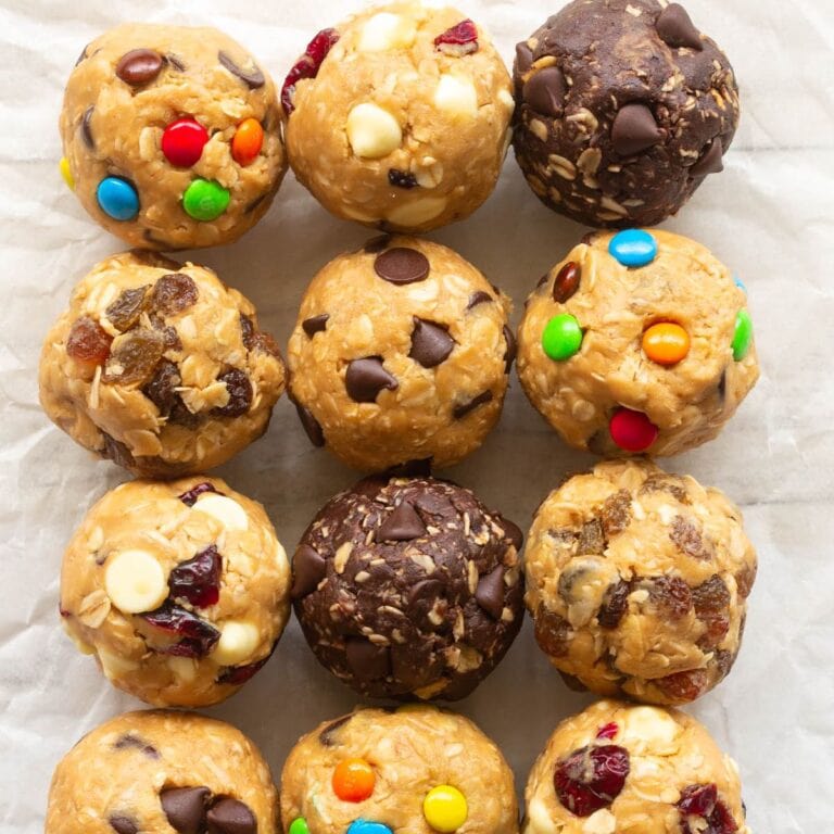 4-Ingredient Protein Balls - The Big Man's World