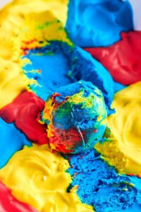 Superman Ice Cream | 4 Ingredients and NO ice cream maker!