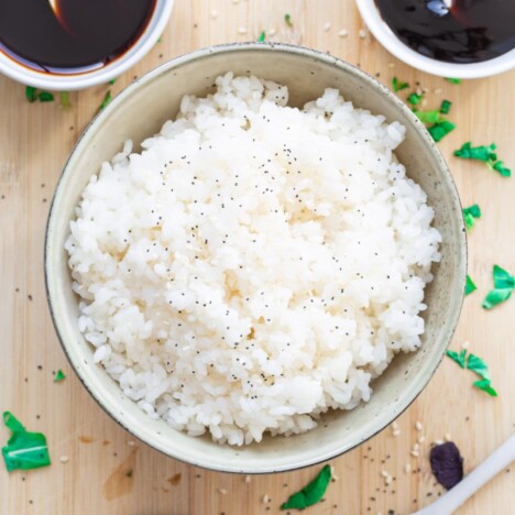 Instant Pot Sushi Rice {In 15 Minutes} - The Big Man's World