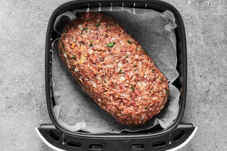 Air Fryer Meatloaf (20 Minutes!) - The Big Man's World