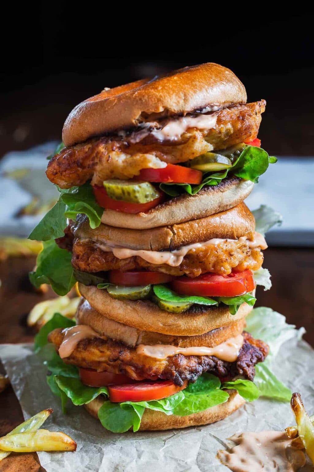 Spicy Chicken Sandwich Recipe - The Big Man's World