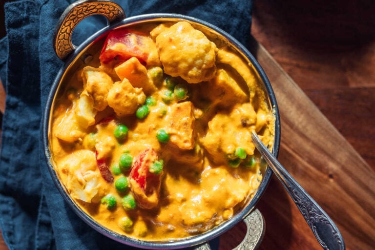 Easy Vegetable Korma - The Big Man's World