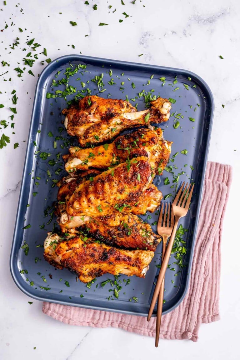 Baked Turkey Wings {Juicy & Tender} - The Big Man's World