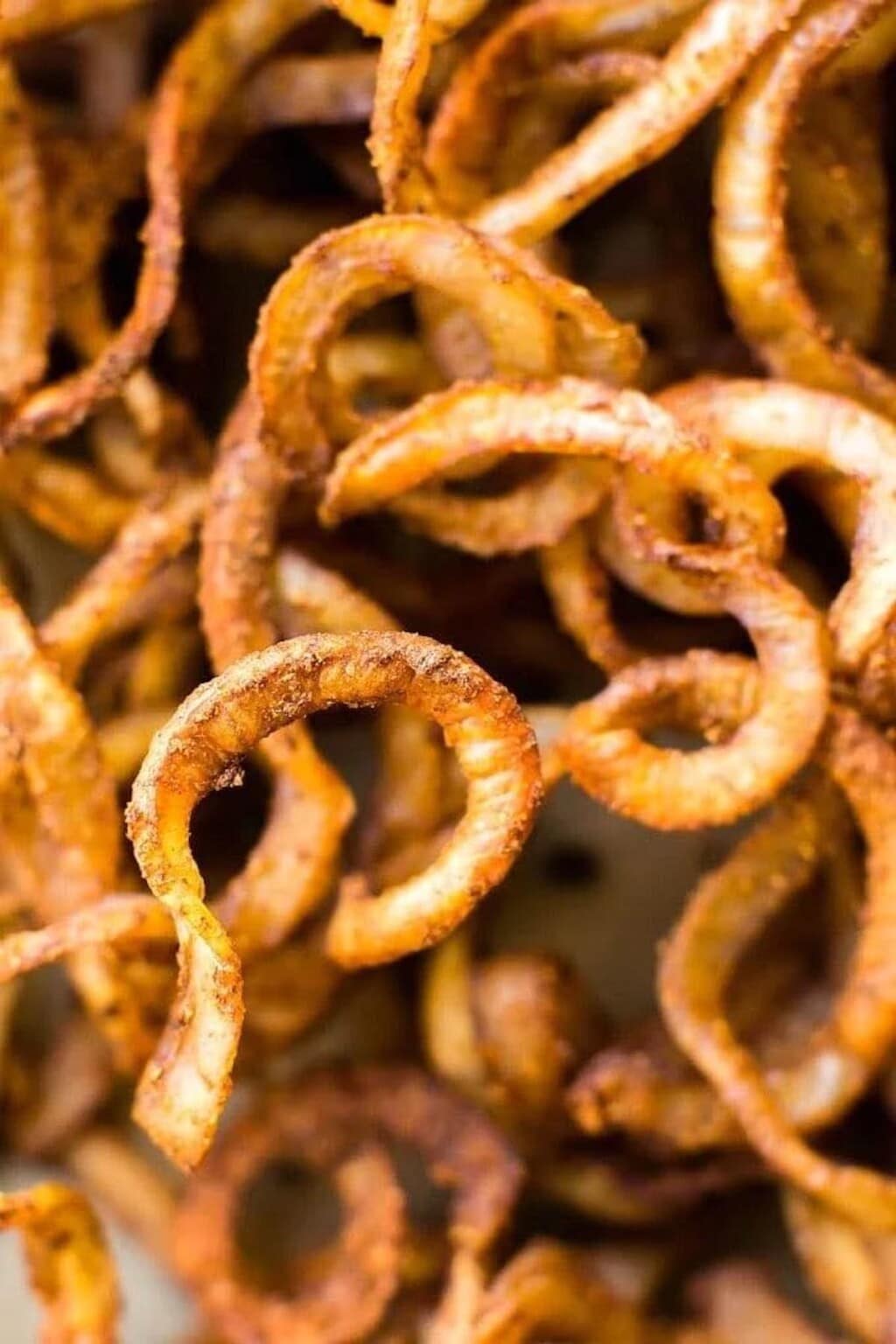 Crispy Curly Fries {oven or air fryer} - The Big Man's World