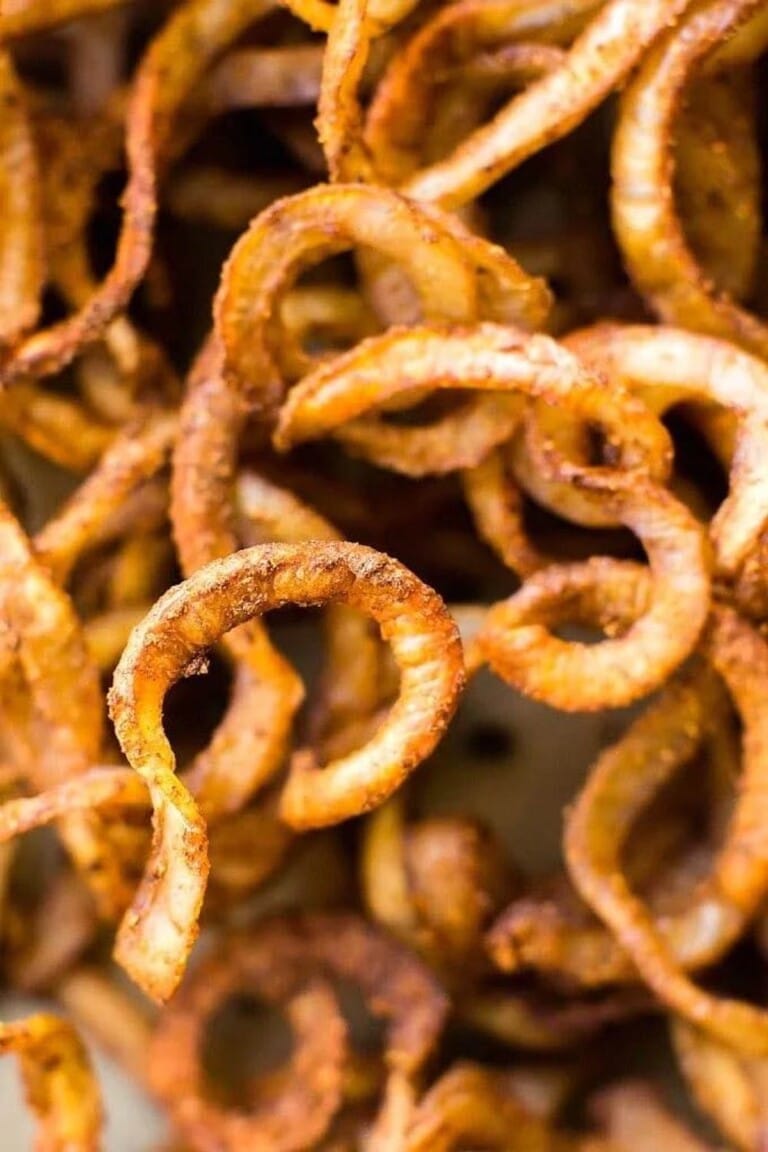 Crispy Curly Fries {oven or air fryer} - The Big Man's World