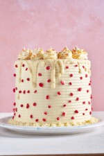 Rainbow Cake {No Eggs Or Milk!} - The Big Man's World